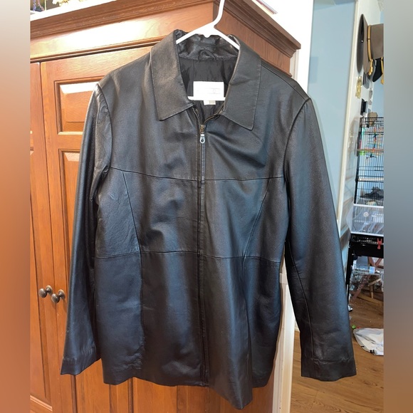 Studio C | Jackets & Coats | Genuine Leather Jacket | Poshmark